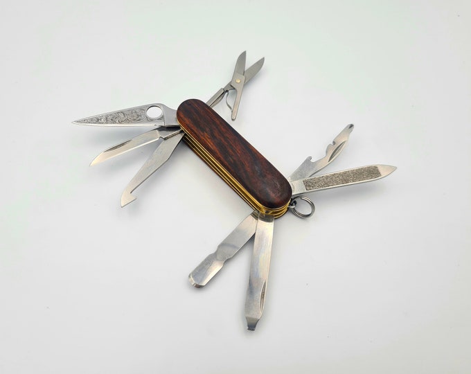 Spydernox Minichamp Swiss Army Knife Custom SAK Mod,sak Knife ...