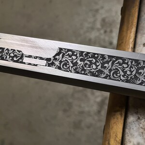 For Glock 17 Gen5 Laser File Ai8,pistol Slide BAROQUE Scroll Pattern ...