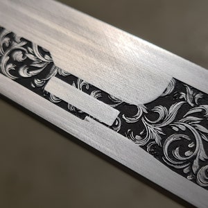 For Glock 17 Gen5 Laser File Ai8,pistol Slide BAROQUE Scroll Pattern ...