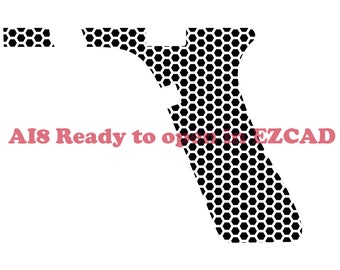 Glock 22 Stipple Svg - Etsy