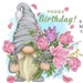 Gnome PNG Clipart Cute Gonk Hello Spring Happy Mothers Day Birthday ...