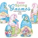 Spring Gnome PNG Easter Clipart Cute Gonk Decal Tumbler Sublimation ...