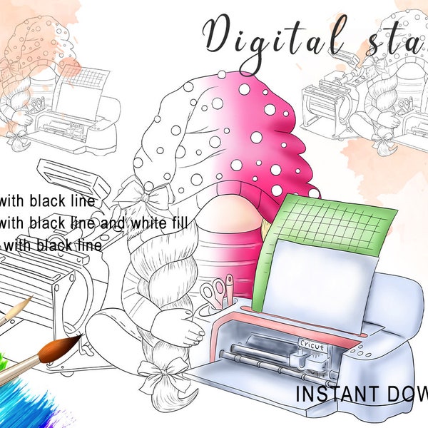 Digital Stamps - Etsy