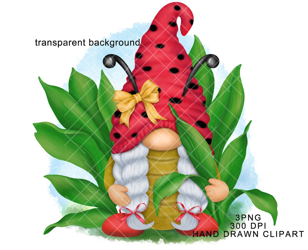Ladybird Gnome PNG Clipart Summer Cute Ladybug Gonk Birthday Lady Bug ...