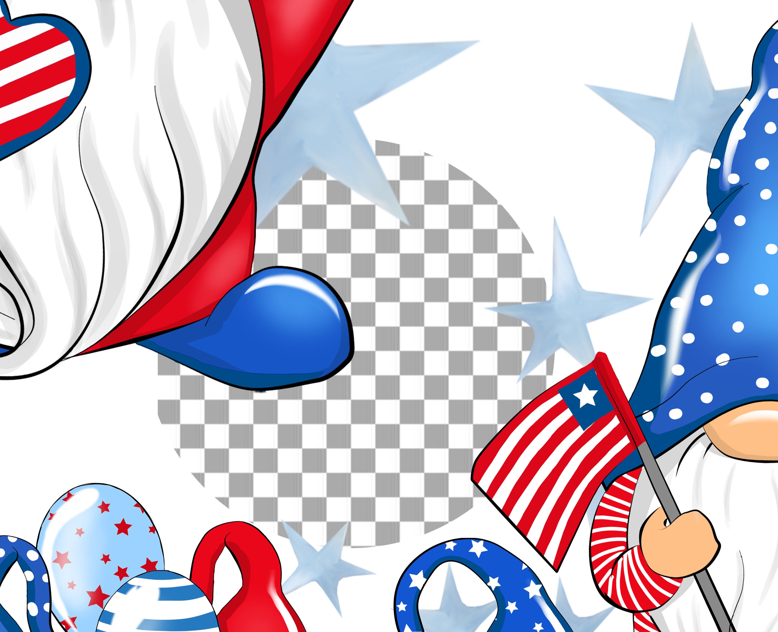 4th July Gnome PNG Clipart Patriotic Gonk Image Sign Independence Day ...