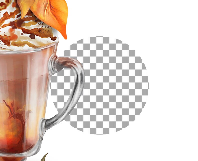 Tis the Season Fall Coffee PNG Clipart Autumn Design Cute - Etsy