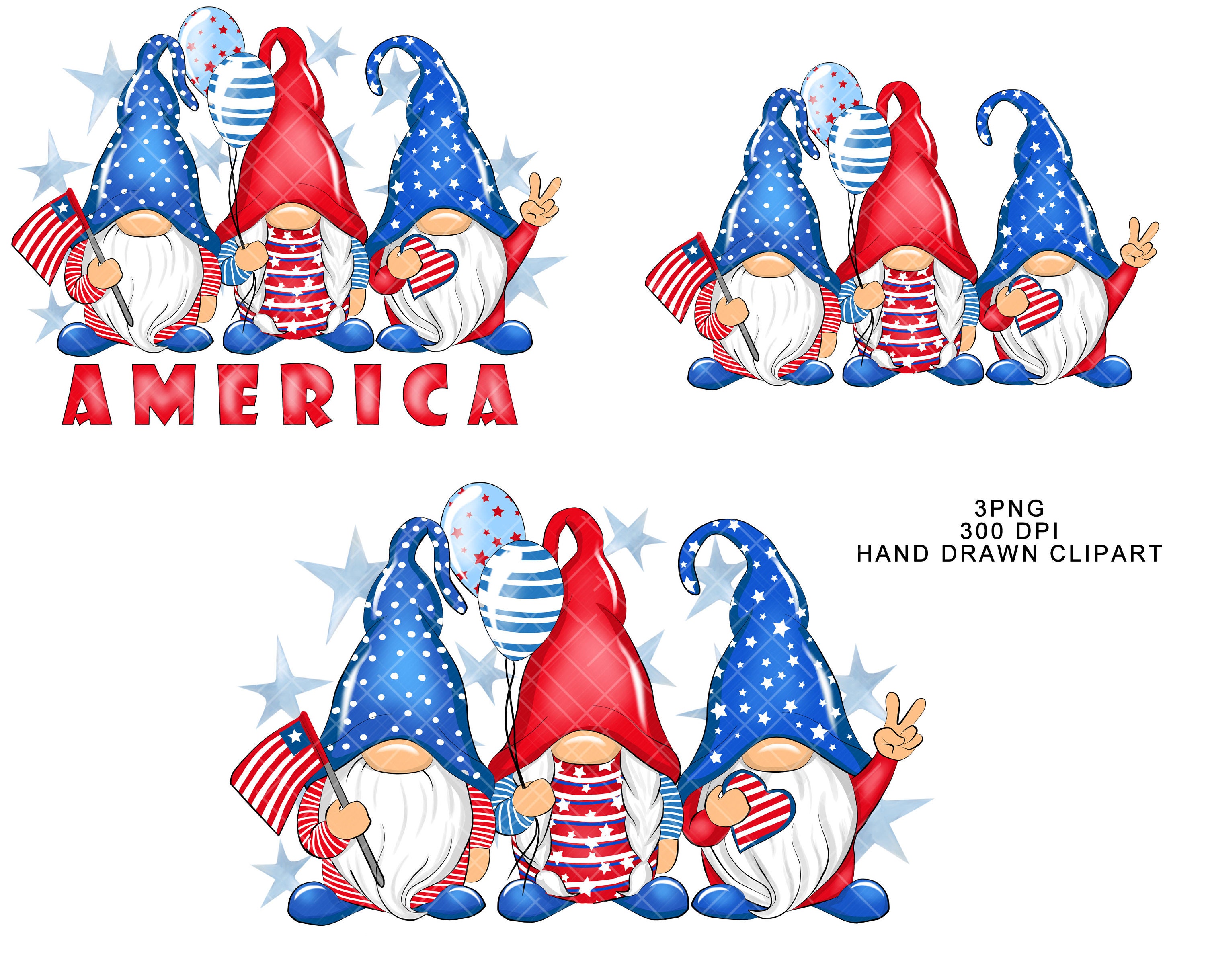 4th July Gnome PNG Clipart Patriotic Gonk Image Sign Independence Day ...