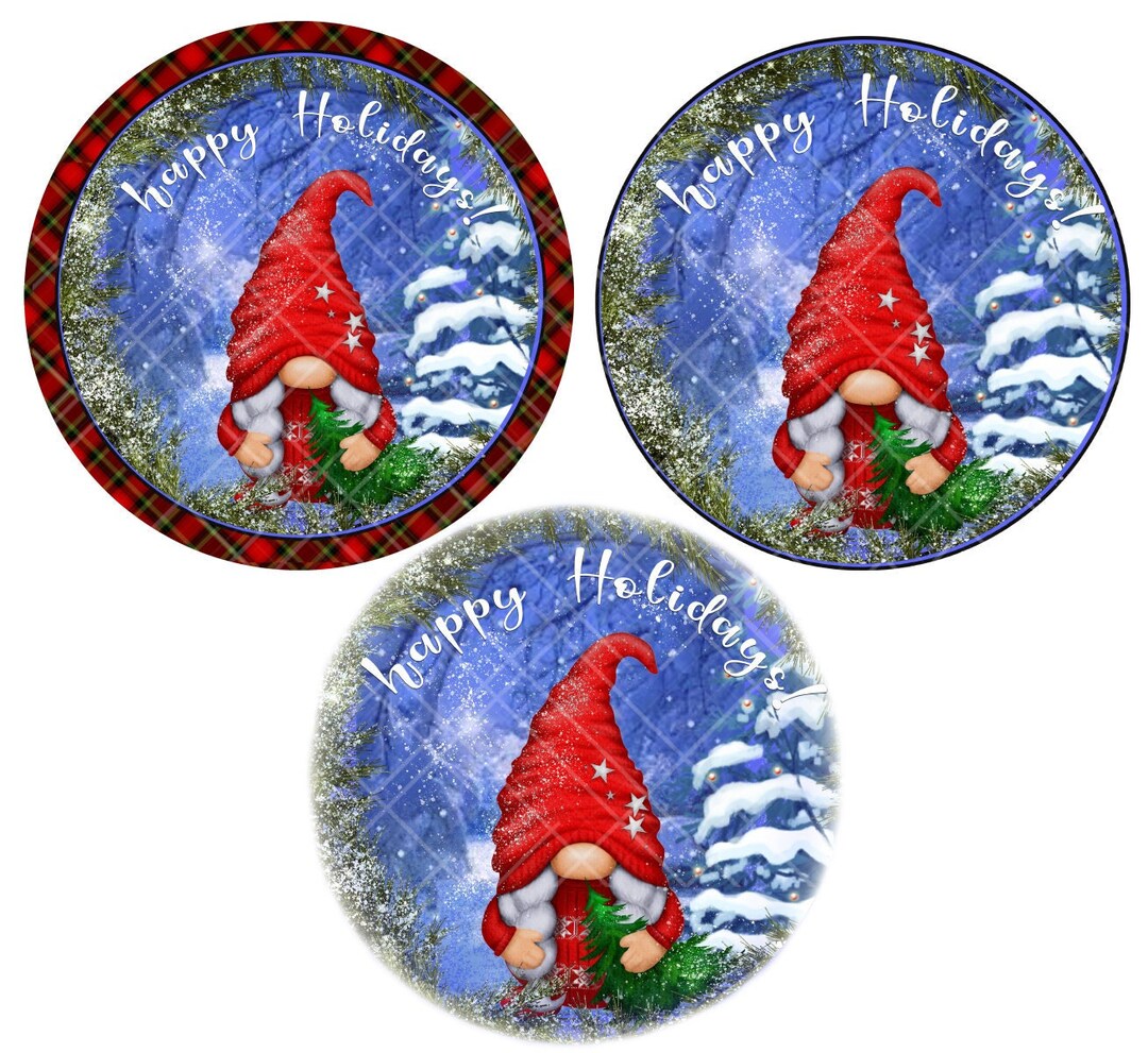Winter Gnomes Christmas Clipart PNG Gonk Template Cute Gnome Red ...