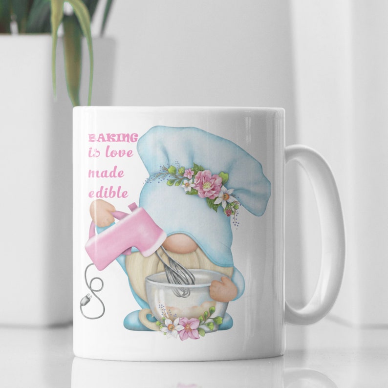 Baker Gnome PNG Apron Funny Bake Clipart Cute Gonk Chef - Etsy