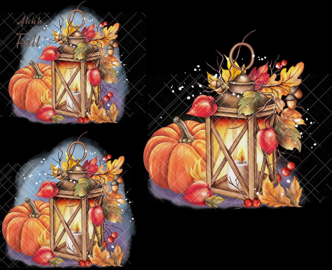 Ahhh Fall PNG Clipart Autumn Design Cute Pumpkins Thanksgiving ...