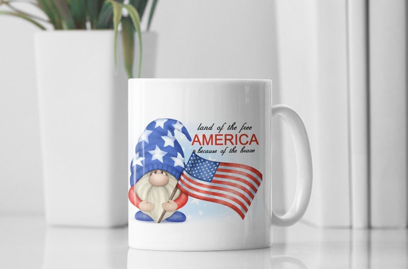 Patriotic Gnome PNG Clipart Cute Gonk Image Sign Independence Day 4th ...