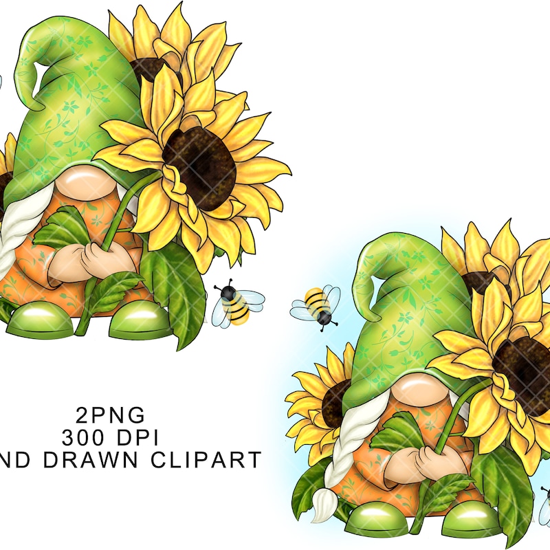 Sunflower Gnome - Etsy