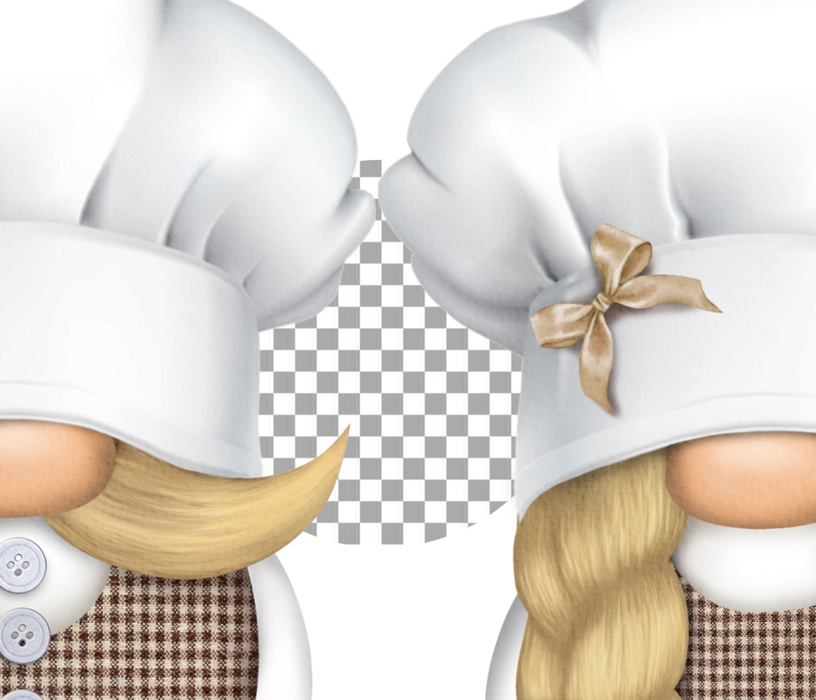 Chef Gnome PNG Clipart Cute Gonk Kitchen BAKER Cook Gnome Apron Funny ...