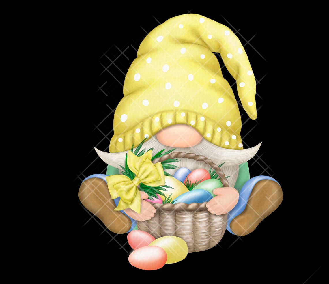 Easter Gnome PNG Clipart Cute Gonk Easter Decal Tumbler - Etsy