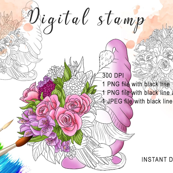 Cute Digi Stamps - Etsy