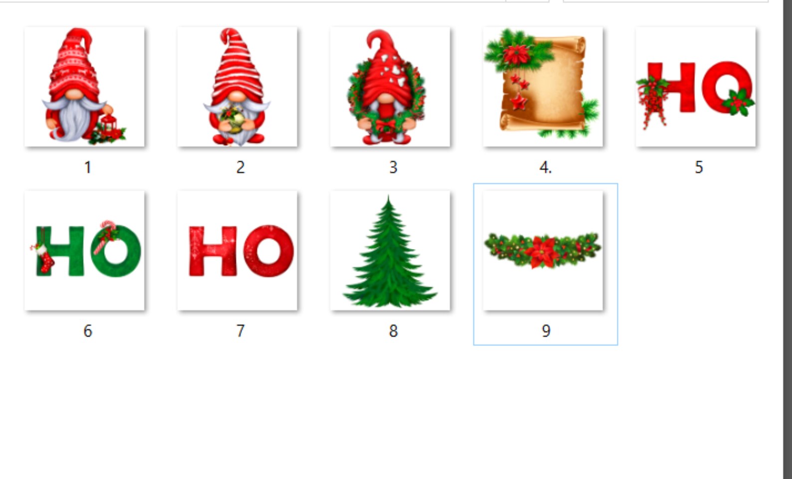 Christmas Gnomes PNG Clipart Gonk Digital Cute Gnome Red - Etsy