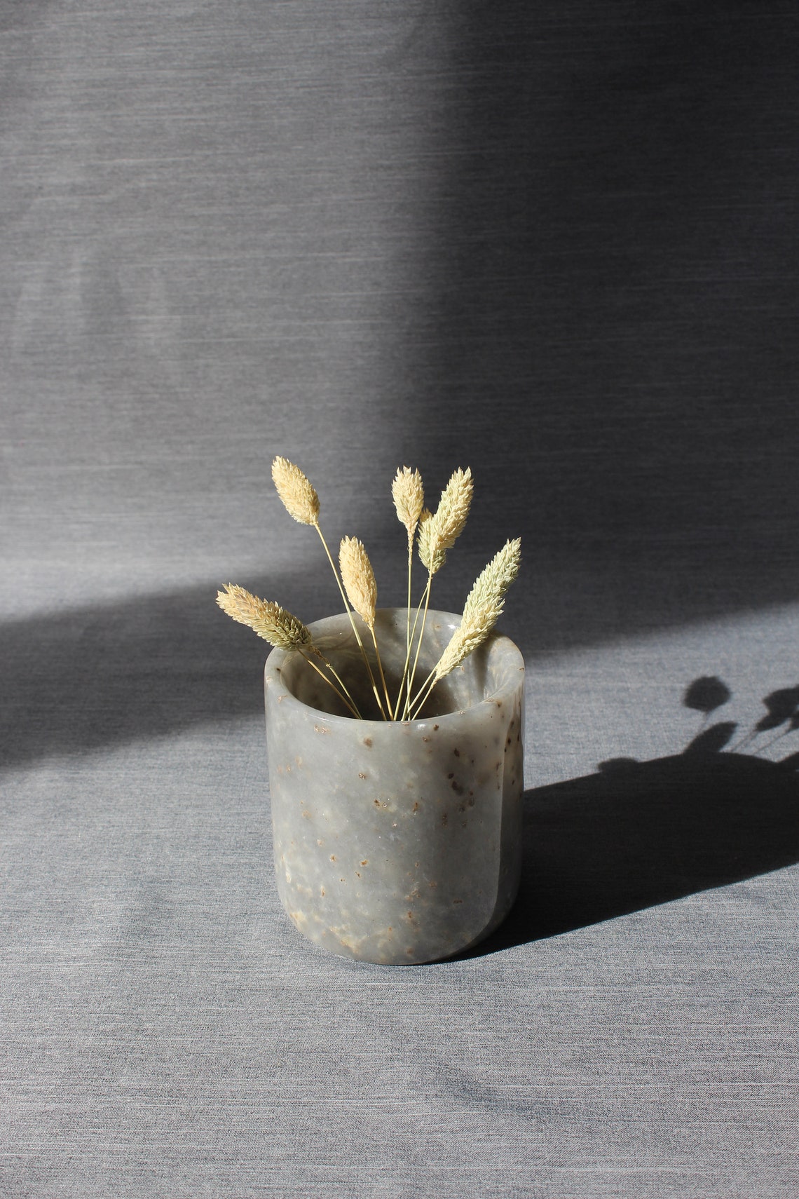 Marble Pot Original Grey Marble Pot Marble Vase Pots for - Etsy