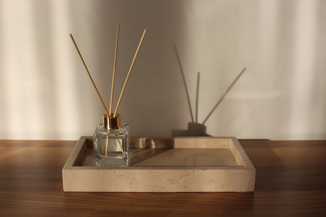 Marble Tray Original Marble Natural Marble Tray Natural - Etsy