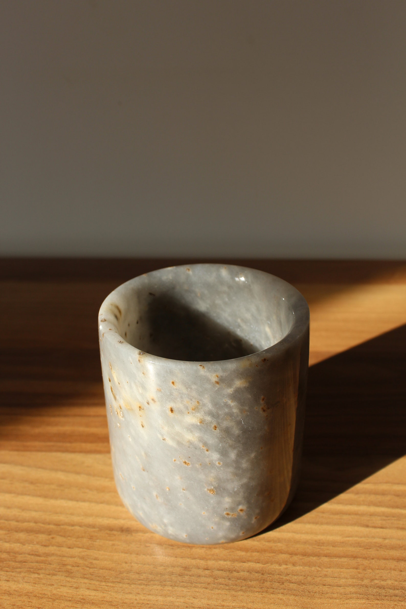 Marble Pot, Original Grey Marble Pot, Marble Vase, Pots for Plants ...