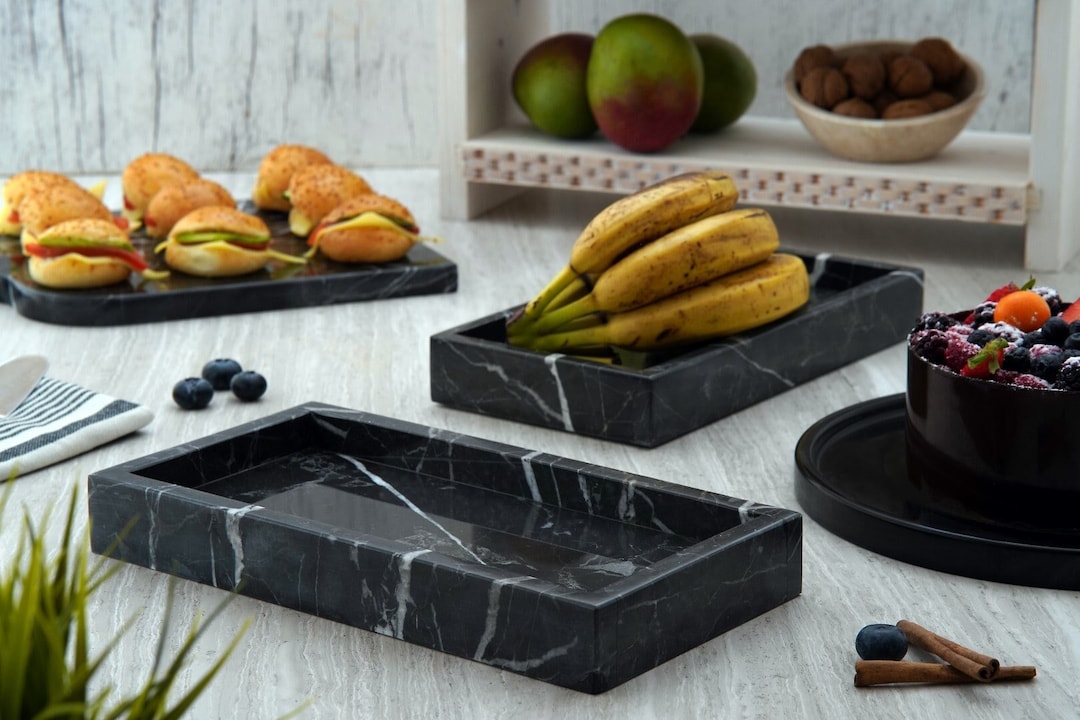 Marble Tray, Original Marble, Natural Marble Tray, Natural Stone Marble ...