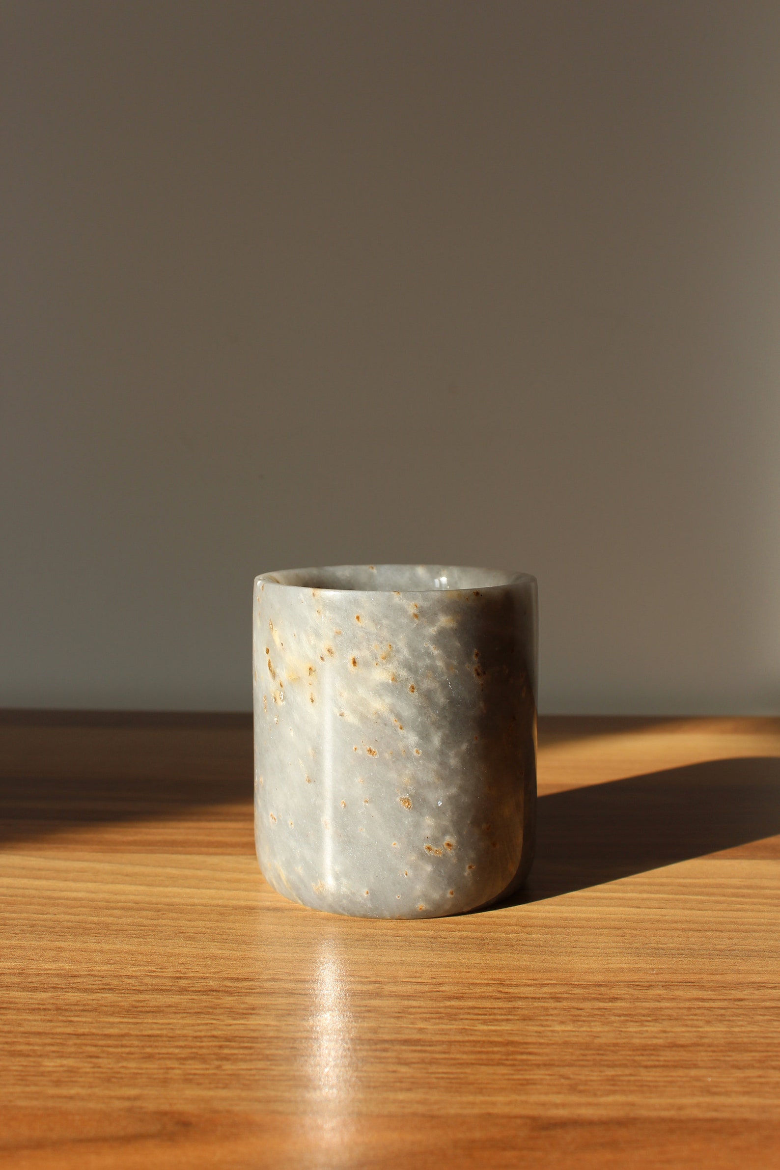 Marble Pot, Original Grey Marble Pot, Marble Vase, Pots for Plants ...