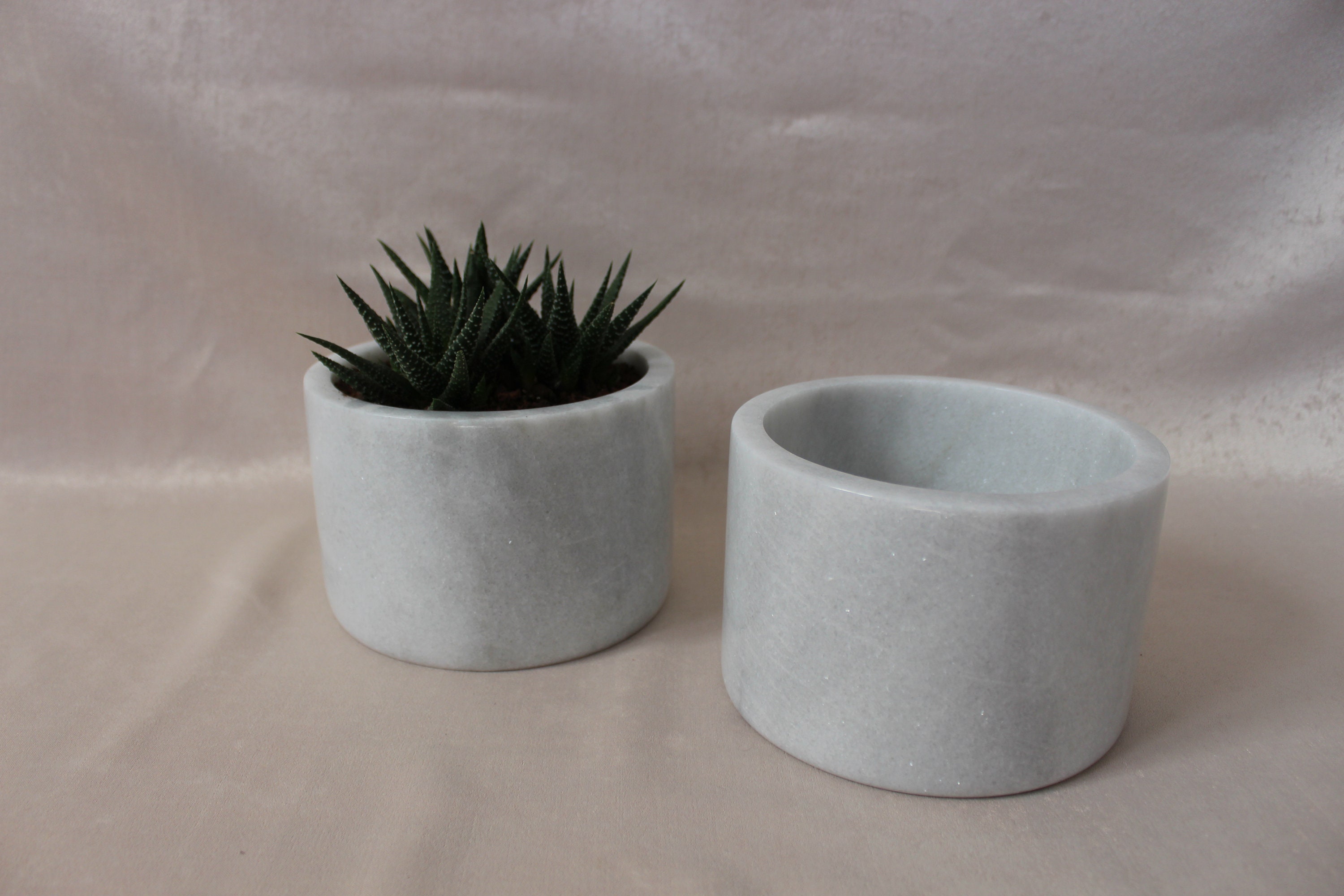Marble Pot Original Grey Marble Pot Marble Vase Pots for - Etsy