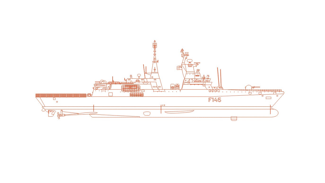 2 Ships, Vector Line Drawing Illustration, AI, Cdr, Dxf, Eps, Pdf ...