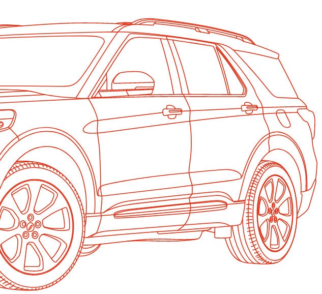 Vector Car, Vector Line Drawing Illustration, AI, CDR, DXF, Eps, Pdf ...