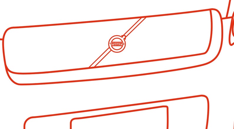 Coach Bus, Vector Line Drawing Illustration, AI, Cdr, Dxf, Eps, Pdf ...