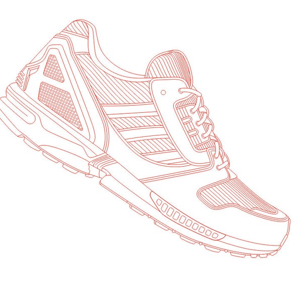 Running Shoe Clipart - Etsy