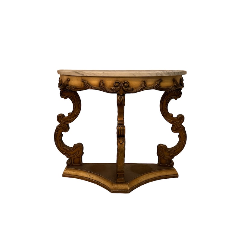 Demilune Table - Etsy