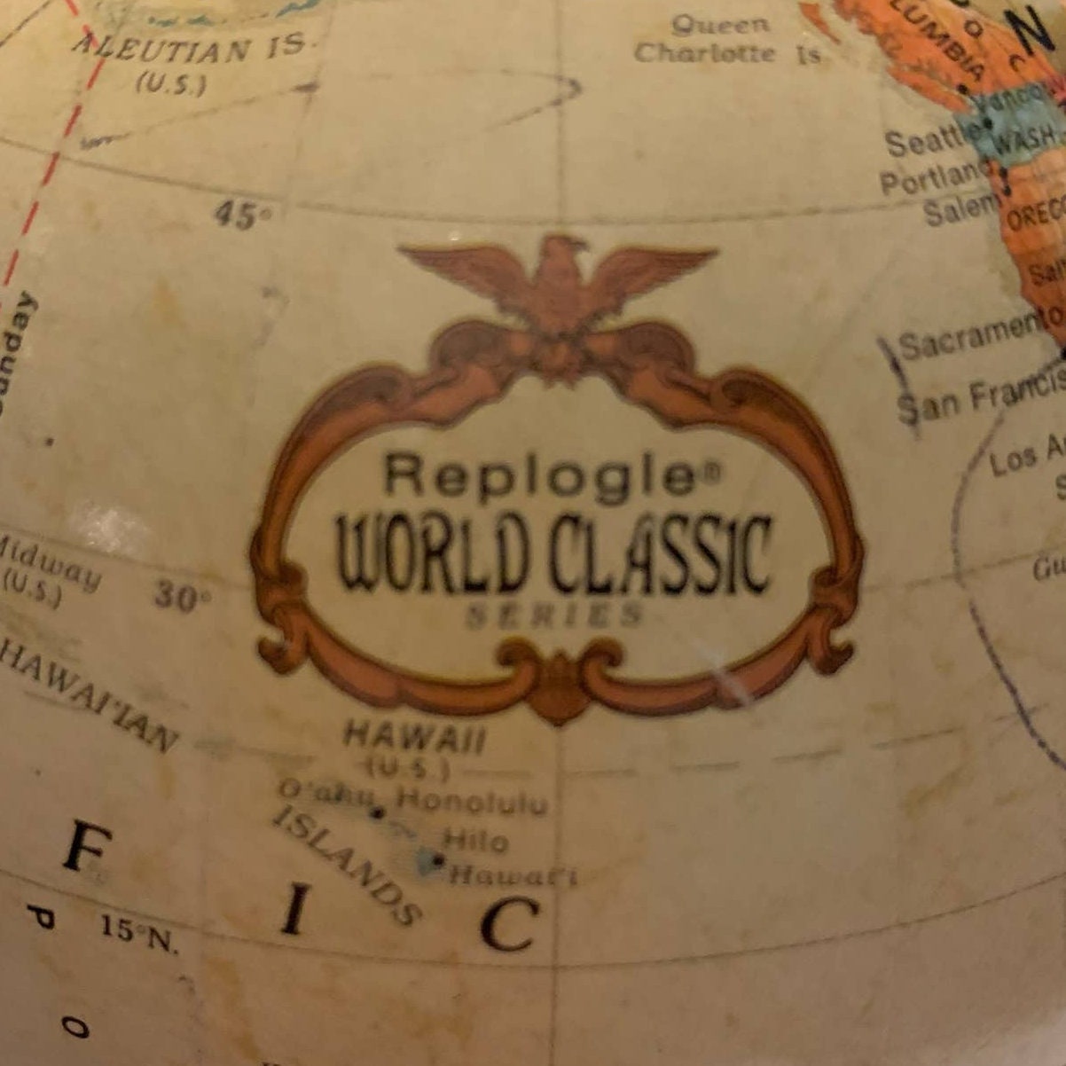 Vintage REPLOGLE World Classic Series Small 5 Desktop - Etsy