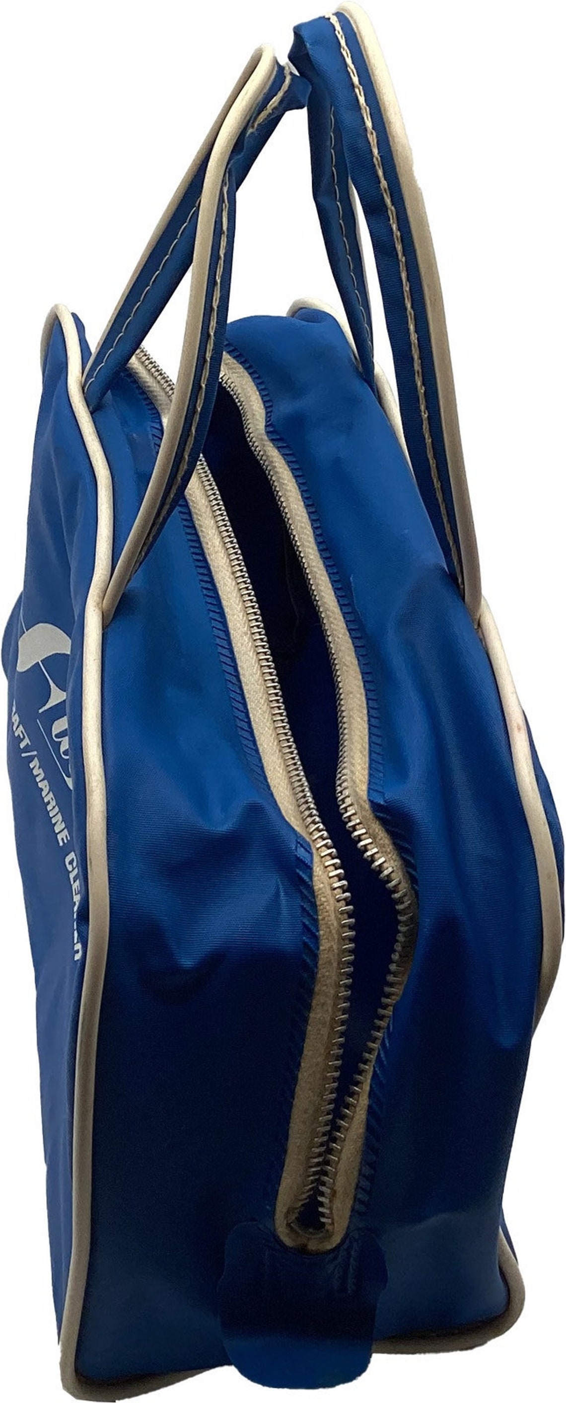 Rare Vintage FLIGHT BAG Mid Century Modern/mcm Blue 1960s Flight Kit ...