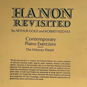 Vintage 1967 HANON the Virtuoso Pianist Book 1 Schirmer's Library Vol ...