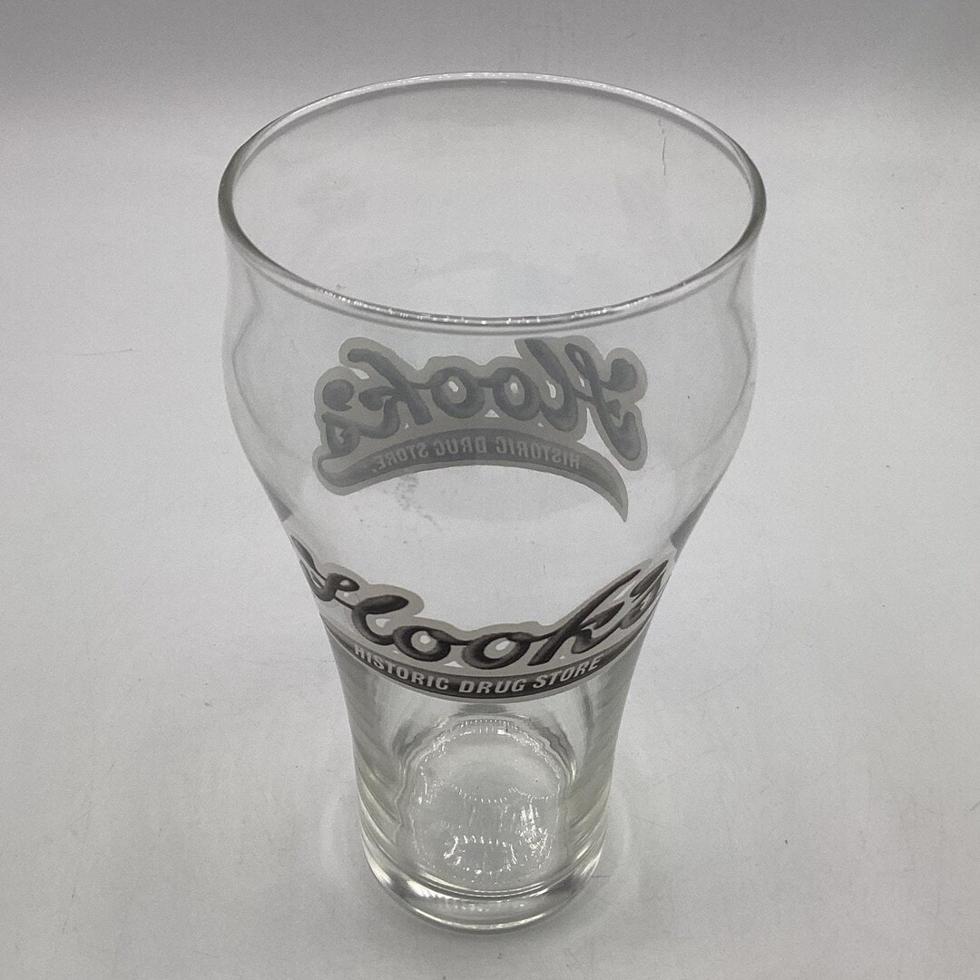 Vintage Hook's Drug Stores Fountain-style Glasses Made by Libbey Set of ...