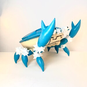 3D Printed Shiny Pincher Crab Figurine Gift for Him Glasses Holder Desk ...