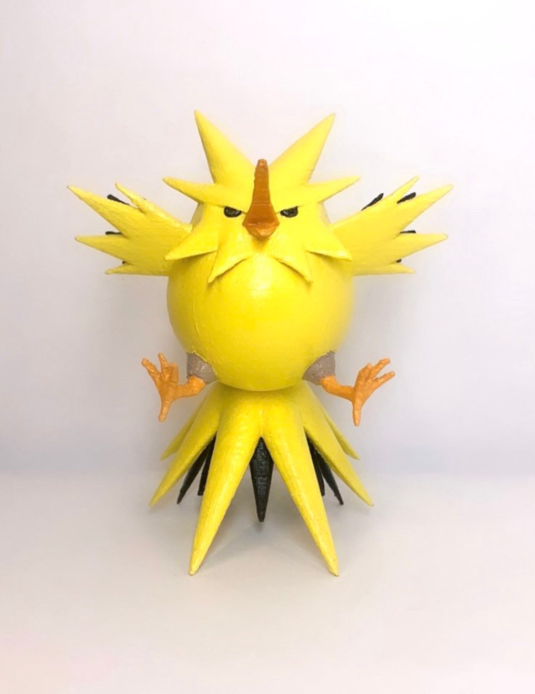 3D Printed Electric Bird Figurine Chibi Figurine Legendary Desk Buddy ...