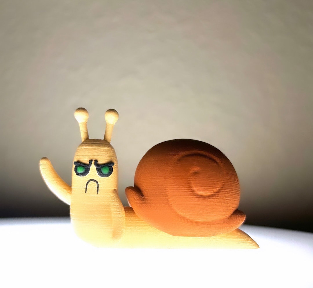 Lich Snail 3D Printed Figurine Adventure Time Inspired Lich - Etsy