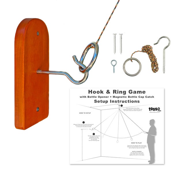 Hook and Ring Game - Etsy