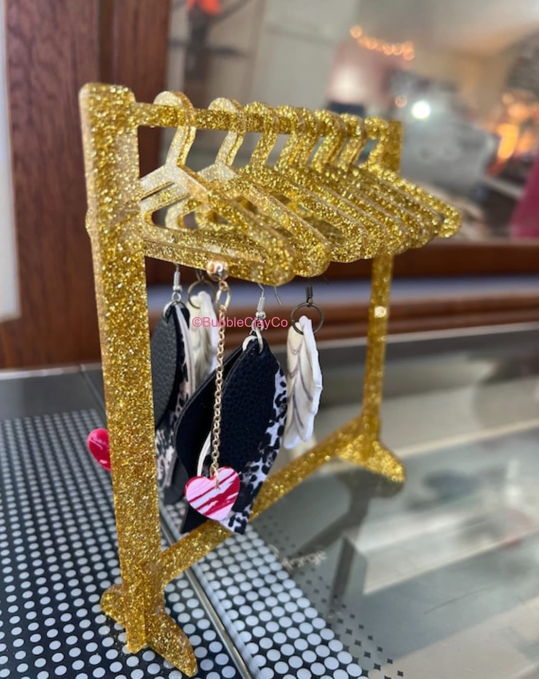 Earring Stand With Hangers/mini Earring Hanger/earring Display/earring ...