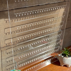 Wall Mounted Earring Display/wall Mounted Earring Organizer/minimalist ...