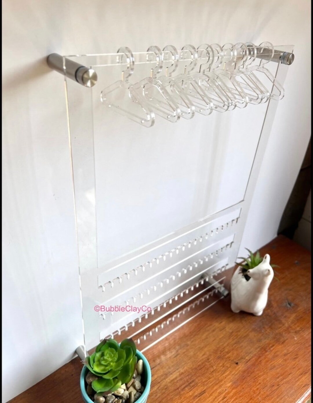 Wall Mounted Earring Organizer/wall Mounted Display /wall Mounted ...