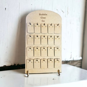 Large Craft Fair Earring Display Stand/retail Earring Display Stand ...