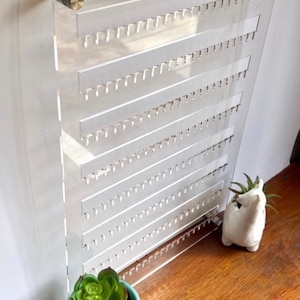 Wall Mounted Earring Display/wall Mounted Earring Organizer/minimalist ...