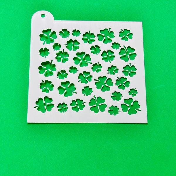Shamrock Stencil - Etsy