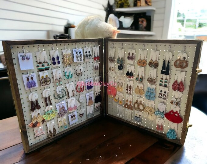 Folding Craft Fair Display/portable Craft Fair Display/earring Display ...