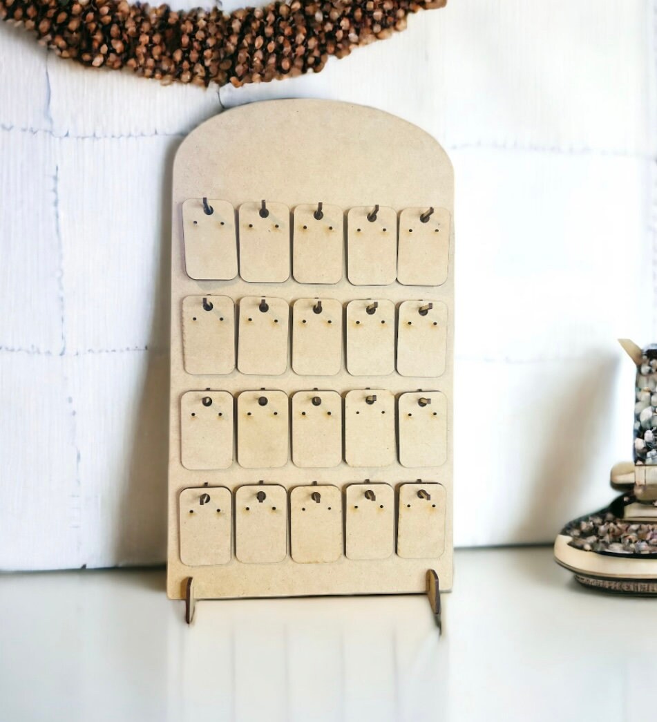 Large Craft Fair Earring Display Stand/retail Earring Display Stand ...