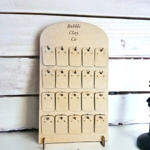 Large Craft Fair Earring Display Stand/retail Earring Display Stand ...