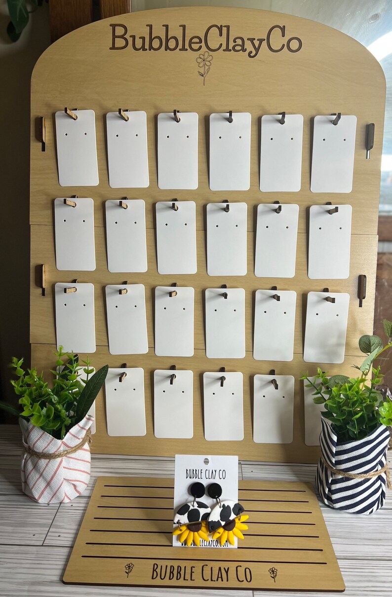 Extra Large Craft Fair Earring Display Stand/retail Earring - Etsy