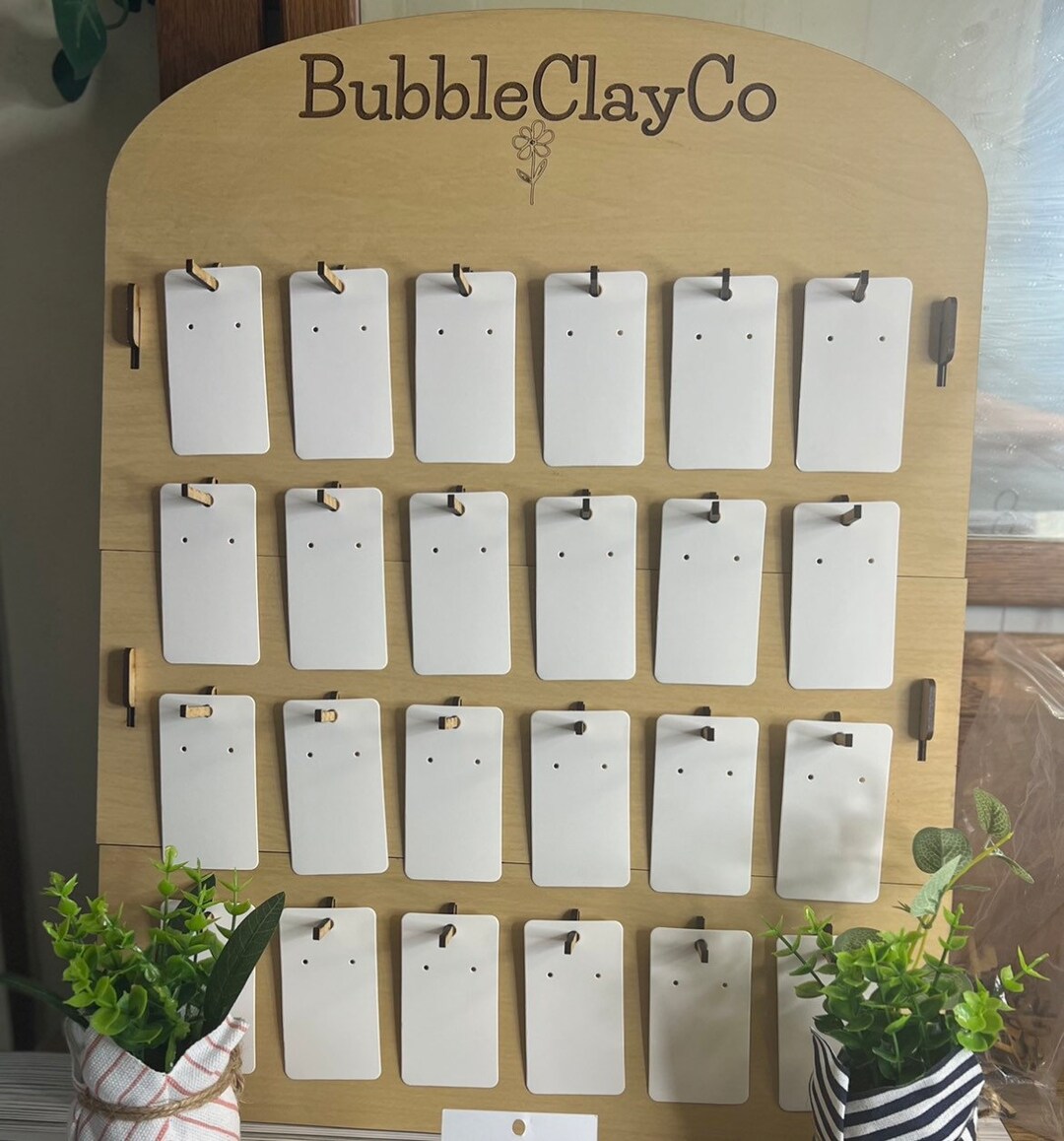 Extra Large Craft Fair Earring Display Stand/retail Earring - Etsy